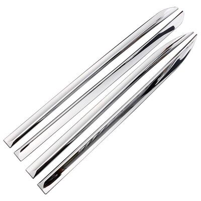 适用15-20埃尔法30系改装vellfire30前後期不锈钢侧裙车身门边条