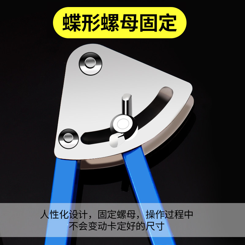 好货划规钳工专用圆规工业用钨钢合金大号铁划归木工机械划线神器