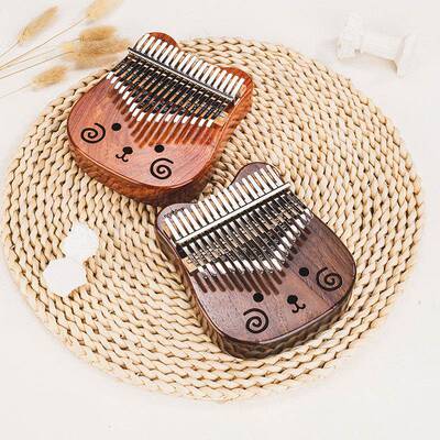 HOKE拇指琴卡林巴17音21音kalimba拇指钢琴乐器