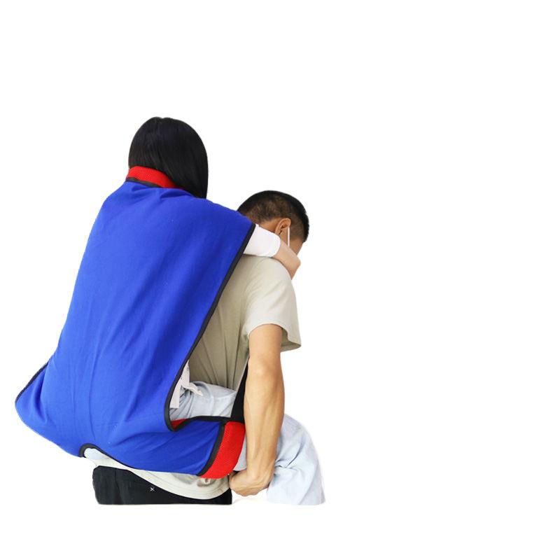 背人背老人上下楼背带瘫痪病人成人护理背袋卧床用品移位器