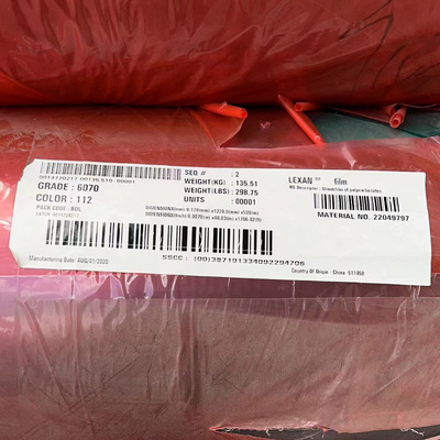 供应沙伯基础复合薄膜 6070   SABIC透明PC-6070  0.175mm