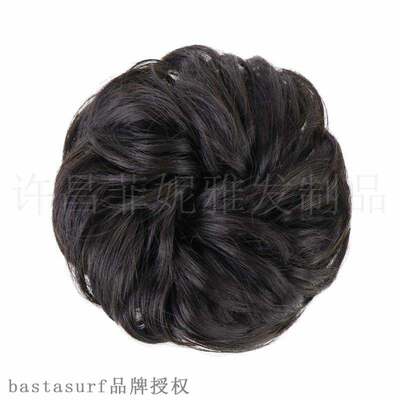 好货Wig European and American rubber band messy big hair cir