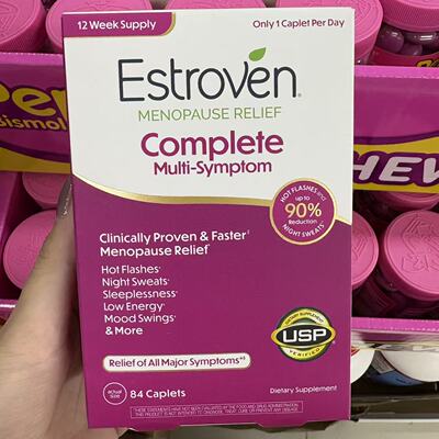 estroven更年期调理大豆异黄酮