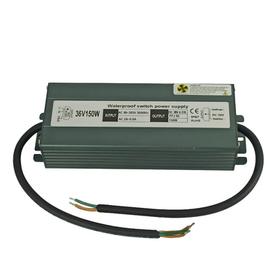 36V150W全电压输入110转36V120转36v220转36v防水电源带PFC高PF值