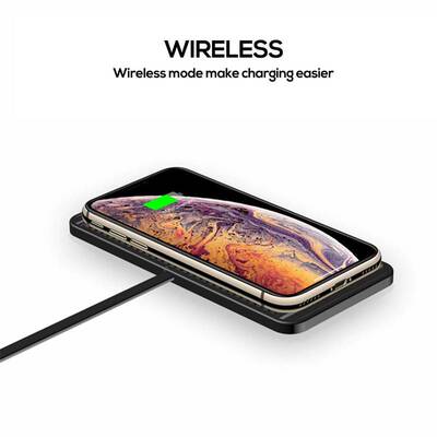 极速10W Car Qi Wireless Charger Pad Dashboard Holder Antiski