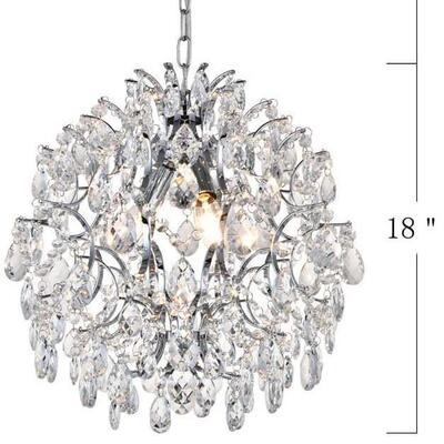 美式复古chandelier水晶餐厅吊灯卧室高级感过道枝形中山工厂