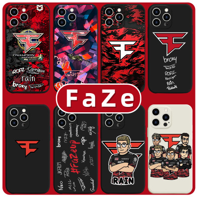 FaZe手机壳苹果13华为mate60周边iPhone15Promax小米14csgo签名vivo联名OPPO游戏12fazeclan40clan11适用30xr