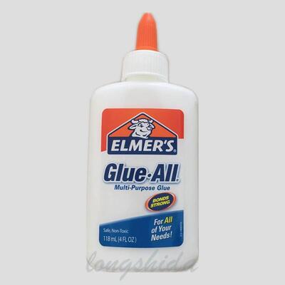 牛头胶Elmer's 白胶GLUE-ALL牛头白胶爱默思白胶起球测试用白胶