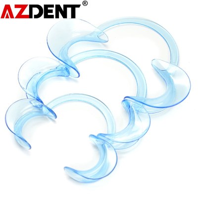 5pcs /Set Azdent Dental Mouth Opener Orthodontic C Shape Gag