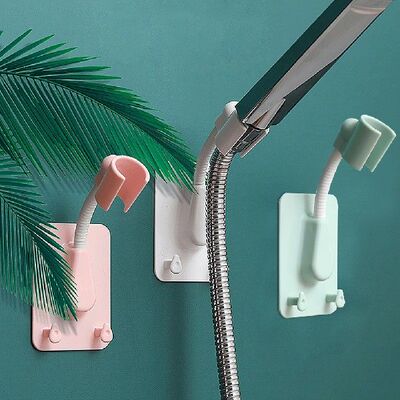 好货60 Shower Head Holder Adjustable SelfAdhesive