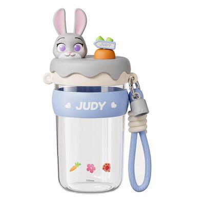 迪士朱尼SWD24050正版授权尼卡克迪管水杯夏吸季女生高颜值通儿童