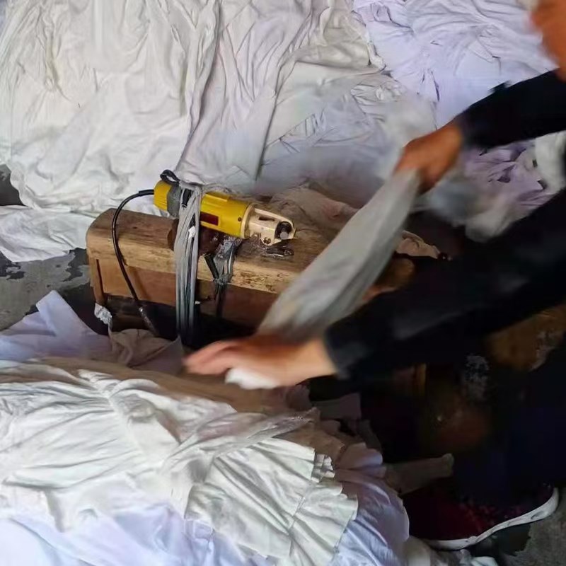 全新白色棉碎布擦机布大块u汗布工业抹布清洁吸油不掉毛酒精擦拭