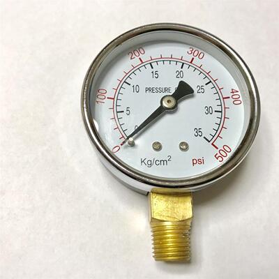 Pressure gauge 0-35kg/cm2 0-500psi 直径60mm 压力表 Y-60 m13