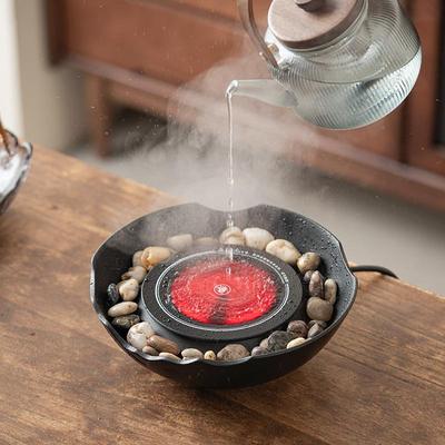 围炉煮茶电电室内家31136用器具全套天烤火炉套装炉用电围聚煮冬
