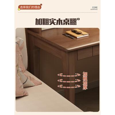 全中木儿童学习桌带书架初小学生实家60940用书桌写字桌卧椅室课桌套装