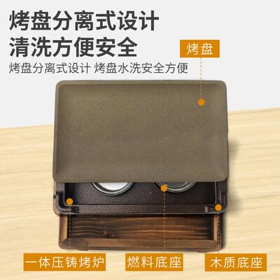 商用铝合酒油金TDQ精长方形烤盘韩式不粘烤盘烤肉烤盘环保加热
