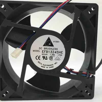 正品台达 EFB1324SHE 24V 1.38A 12738 大风量变频器散热风扇