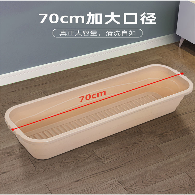 洗拖把桶长方形拖布桶单桶5070CM超大拖把桶家用用手提挤刷水桶