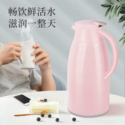jeko保温壶家用便携式冬季热水瓶茶瓶宿舍茶壶学生开水塑料暖水瓶