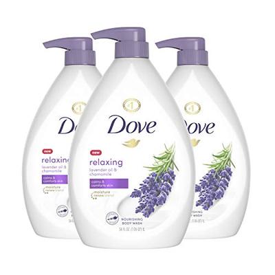Dove Relaxing Body Wash Pump Calms & Comforts Skin Lavender