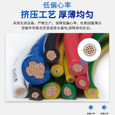 好货TRV拖链控制信号线0.75 1单芯2.5 4 6平方抗拉高柔线纯铜芯机