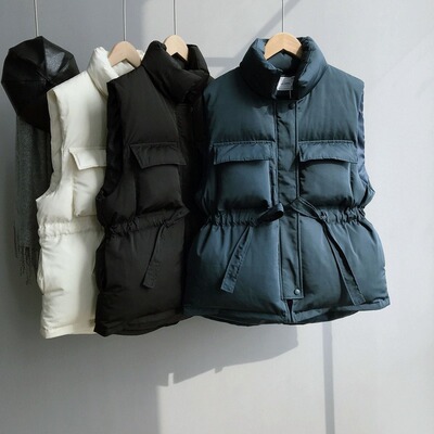 好货Winter Spring Warm Vest 2021 Korean Loose Coat Thickenin