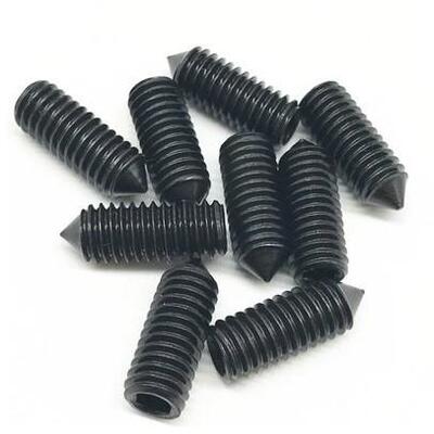 12.9级内六角紧定螺丝 DIN914机米无头螺丝顶丝螺钉 M2/M2.5