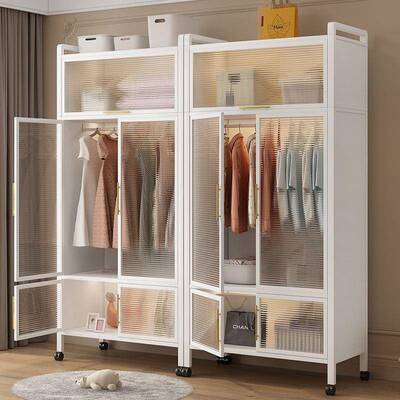 简OIP大容量易衣柜移动大家用卧收纳柜儿童宝宝收纳柜室婴儿号衣