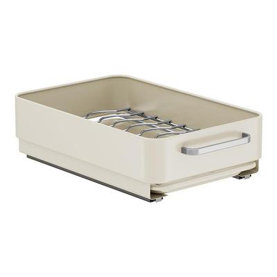 滑厨房碗水柜收纳厨房家用顺抽拉多功能LAL1085收纳餐架大号具碗