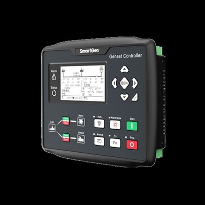 HGM9520N原装众智单台发电机组与市电并联控制器模块