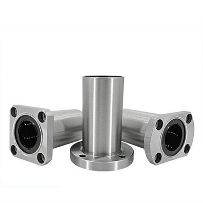 替LMG03-d6-d8-d10-d13-d12圆法兰d16-d20-d25-d30双衬型直线轴承