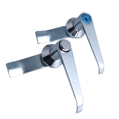 把手锁执手锁配电箱机柜门把手按压锁电控柜门开关柜门锁厂家直销