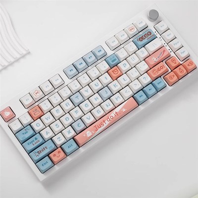 xda敲敲兔键帽pbt材质热升华键盘帽