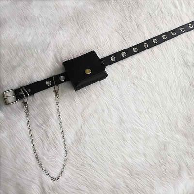 装腰带高级感女士腰链条3皮带时尚个性配连衣裙2装西饰U67100腰包