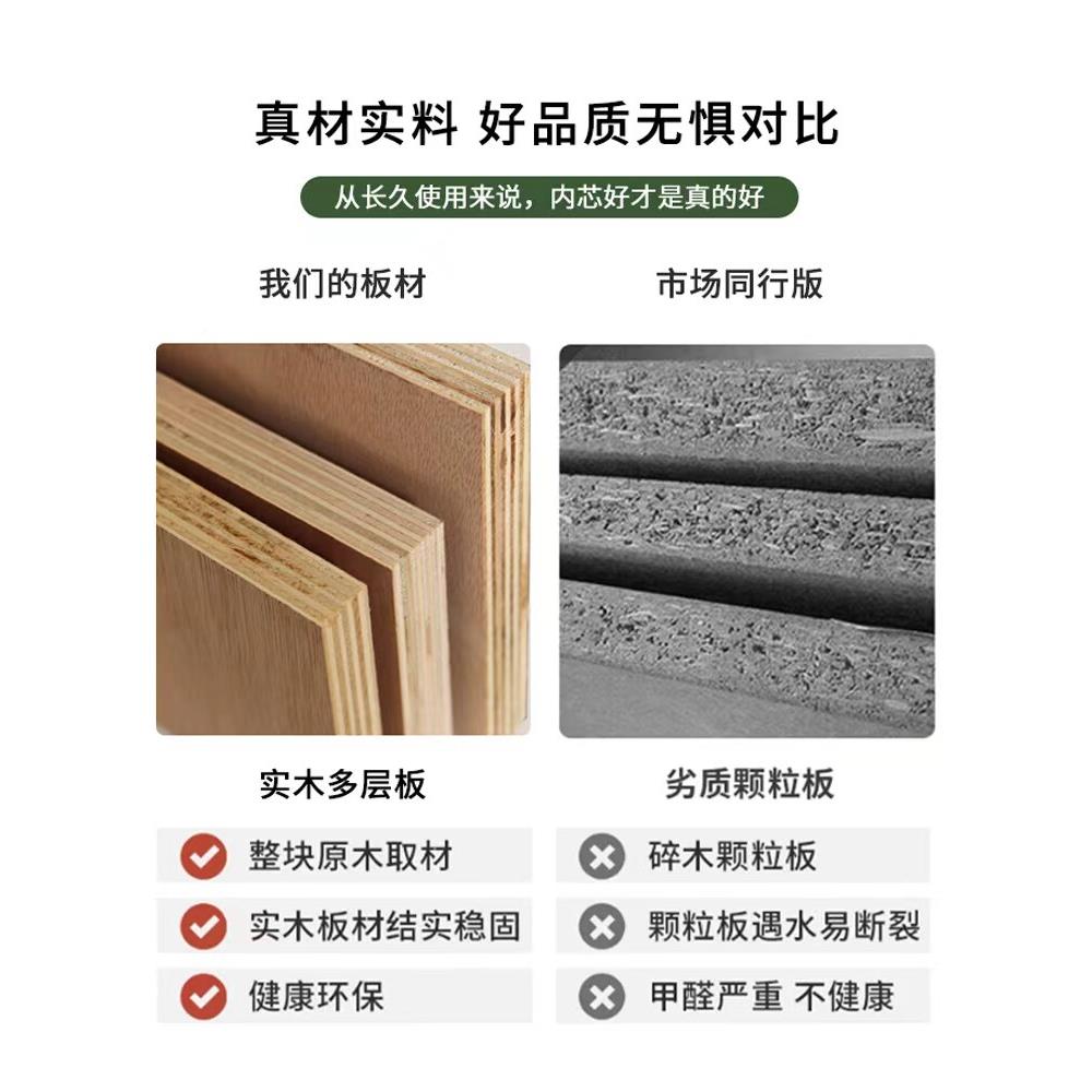 岩板视柜茶几组现合代简约小户型电视0417高柜边柜用电储物柜落家