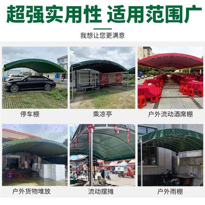 帐篷帆布酒席棚顶布户外停车棚雨布油J布防水布仓库房防雨棚篷布