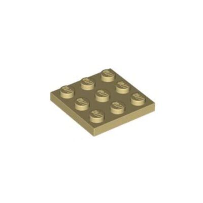 乐高/LEGO积木零件 6115031 11212 米色 3x3 基础板