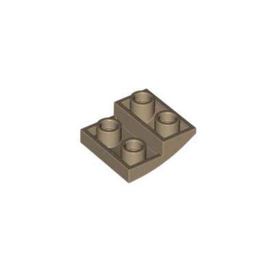 乐高/LEGO积木零件 6356427 32803 深米色 2x2 反向弧形件 MOC