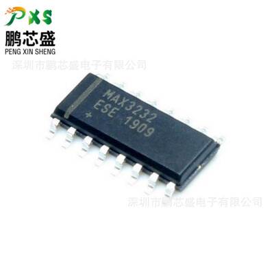 MAX3232ESE+T 原装正品 RS232收发器 用于接口转换设备 解调器