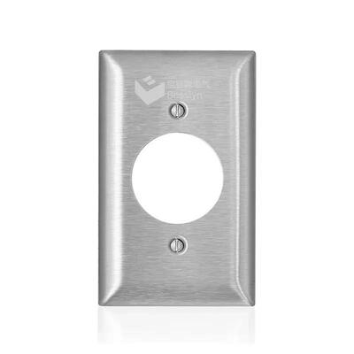 适配广州美式不锈钢面板 配NEMA插座不锈钢面盖 美标美规面板