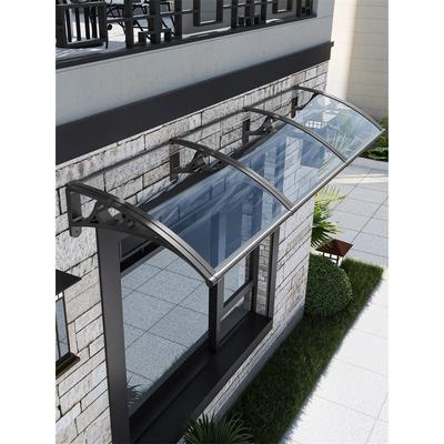 包邮铝合金窗户雨棚外耐雨力板家用阳挡阳00659台屋户檐雨遮蓬门