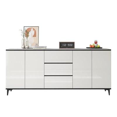 岩板台面餐边21696柜简茶厅水柜边柜橱物柜客家用厨房储约柜碗柜