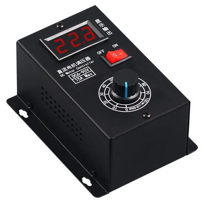 直流有刷电机调速器6V12V24V36V48V60V72V90V通用PWM模块15A
