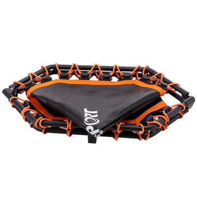 超级蹦蹦床健身trampoline跳跳床折叠带扶手家用蹦床儿童网面