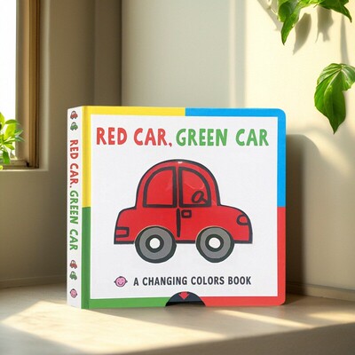 英文RedCarGreenCar阅读书