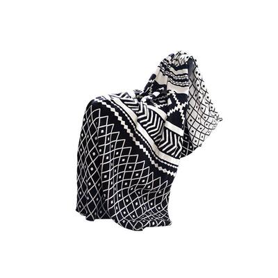 朗高家居抖音热销四季简约现代婴幼儿标准全棉客厅针织沙发毯