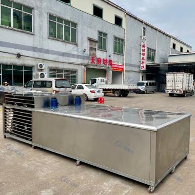 CLQ工业5T制冰机 方形条形隧道降温冰砖机168块/次冰砖机