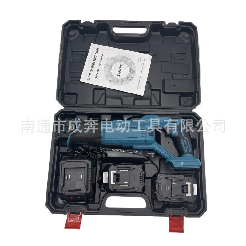 厂家供应电动往复锯家用木工锂电充电式马刀锯小型切割机电锯