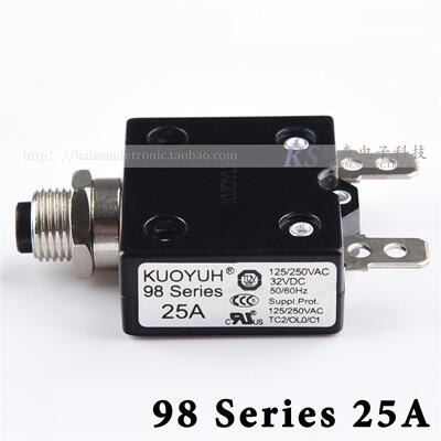 KUOYUH 98 Series 25A工控机床设备断路器过载保护器3-40Amps可选