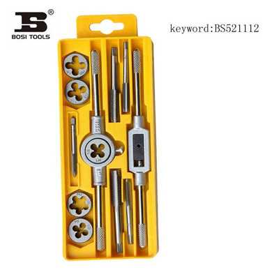 波斯工具12/20/40PC公制丝锥板牙组套BS521112 BS521120 BS521140